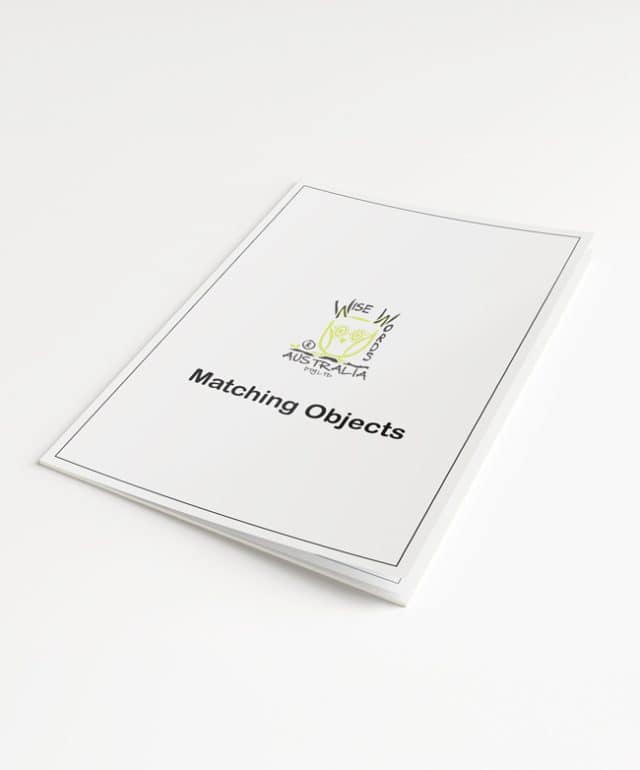 Matching Objects - Wise Words Australia