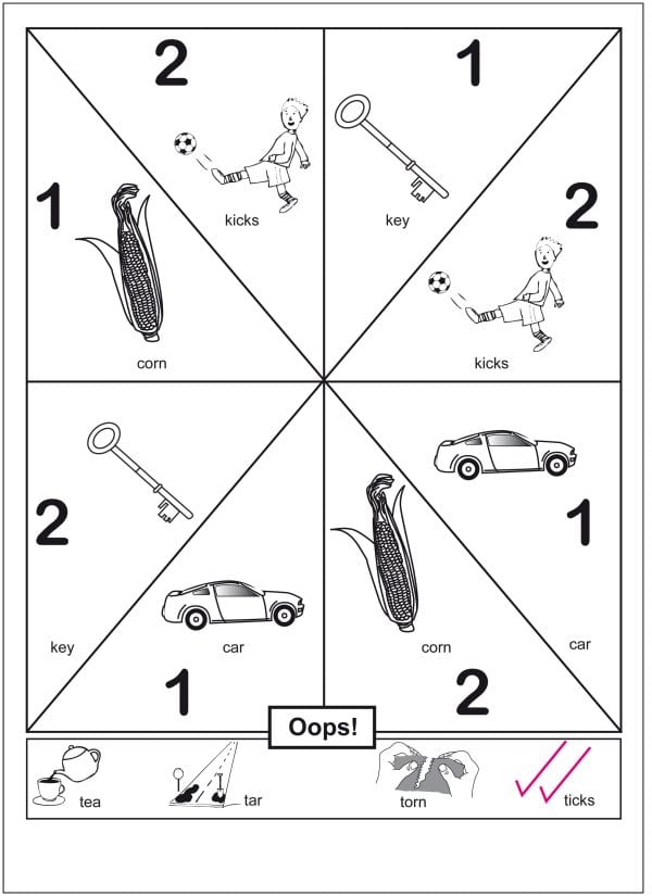 Minimal Pairs k - t - Wise Words Australia